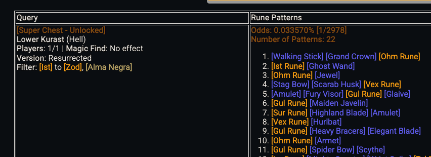 D2R Chest Calculator | D2Emu